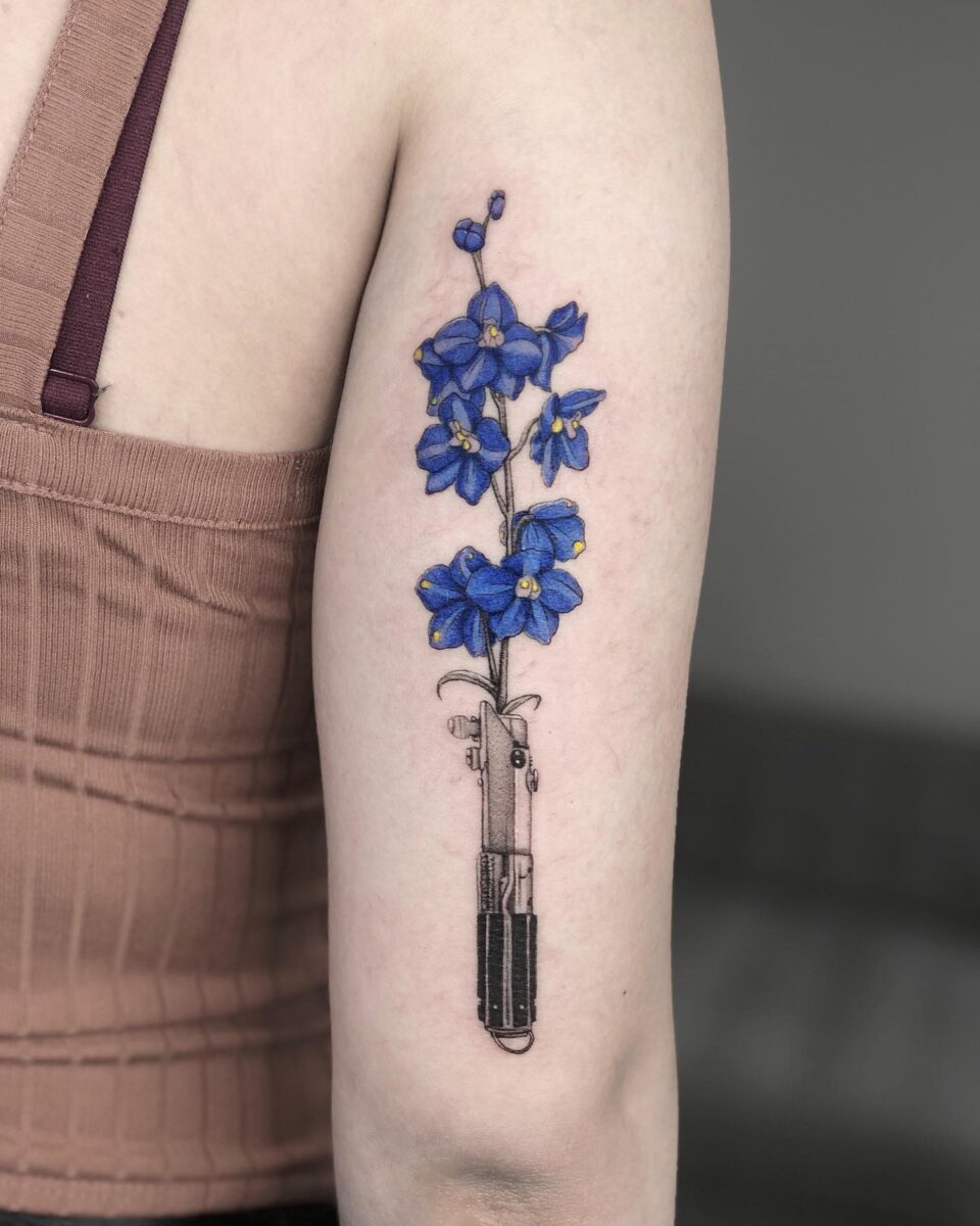 50+ Striking Lightsaber Tattoo Ideas for Star Wars Fans