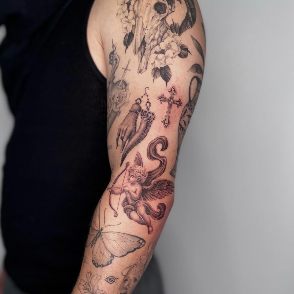 50+ Creative Patchwork Tattoo Ideas to Inspire One-of-a-Kind Tattoo