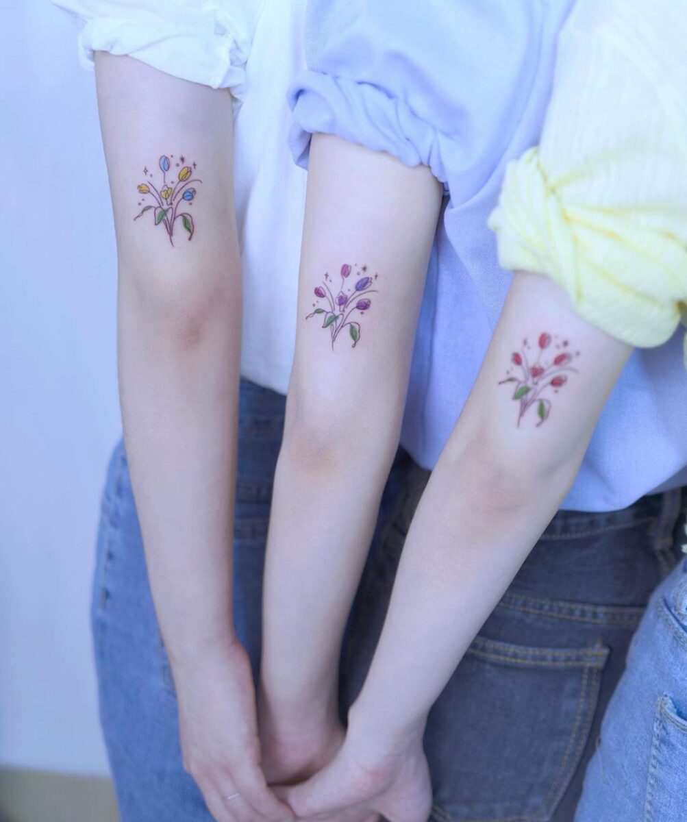 50+ Trio Tattoo Ideas for Friendship, Unity, and Unbreakable Bonds