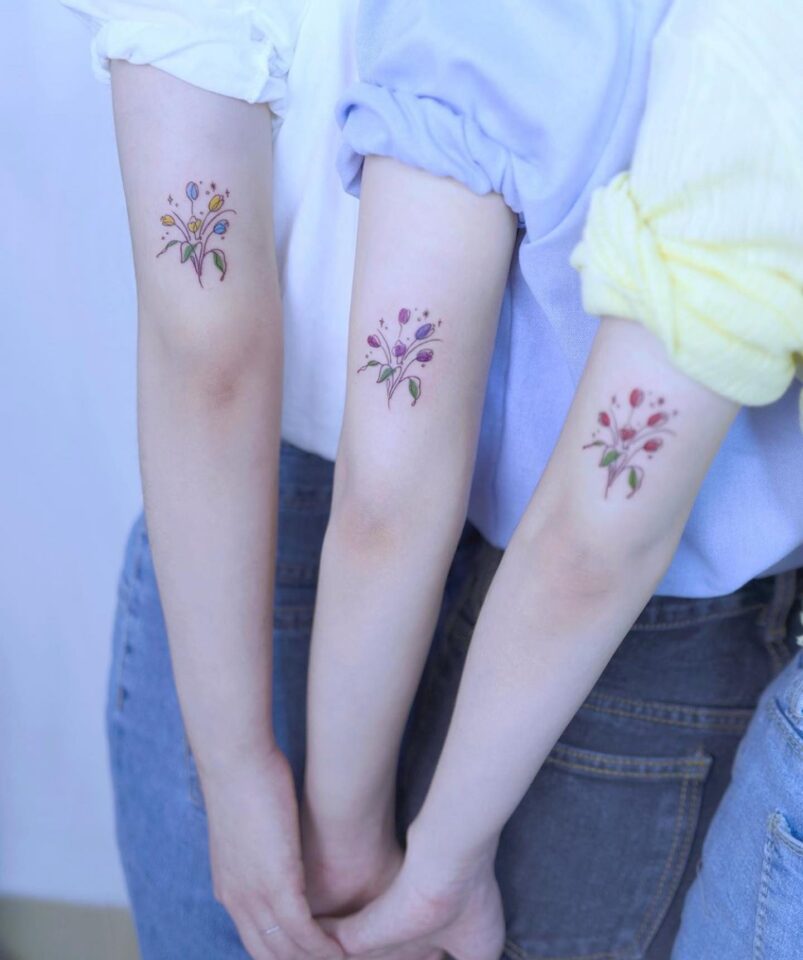 50+ Trio Tattoo Ideas for Friendship, Unity, and Unbreakable Bonds