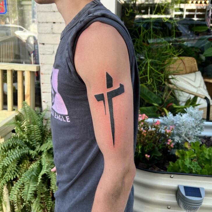 55+ Best Cross Tattoo Ideas for Men of Faith