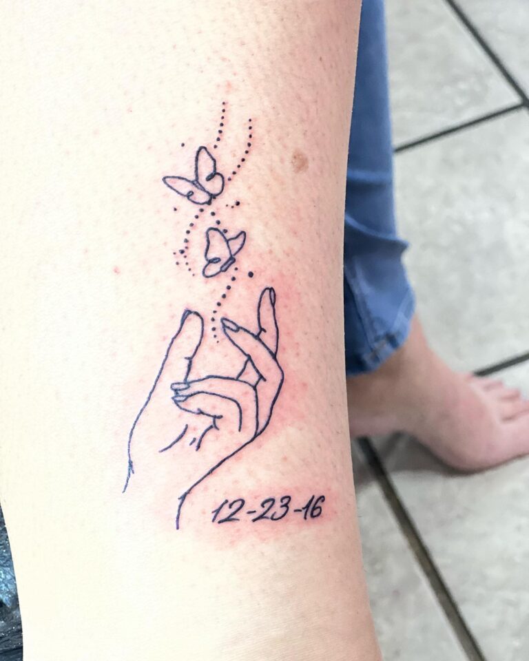 50+ Date Tattoo Ideas to Celebrate Life's Journey