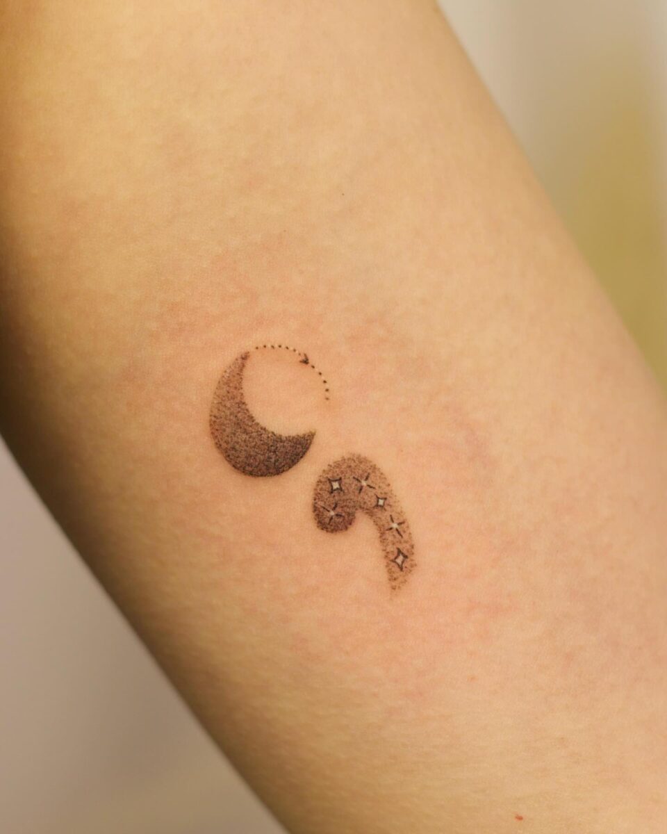 55+ Semi Colon Tattoo Ideas to Signify Your Story Continues
