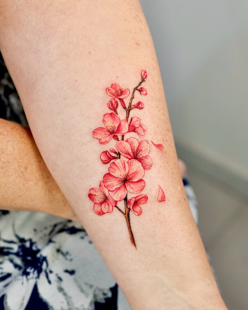 75+ Stunning Cherry Blossom Tattoo Ideas with Meaning
