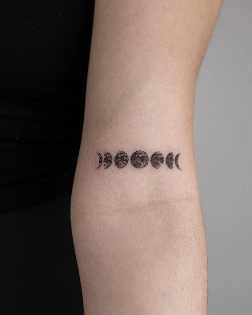 Mondphasen Tattoo Bedeutung