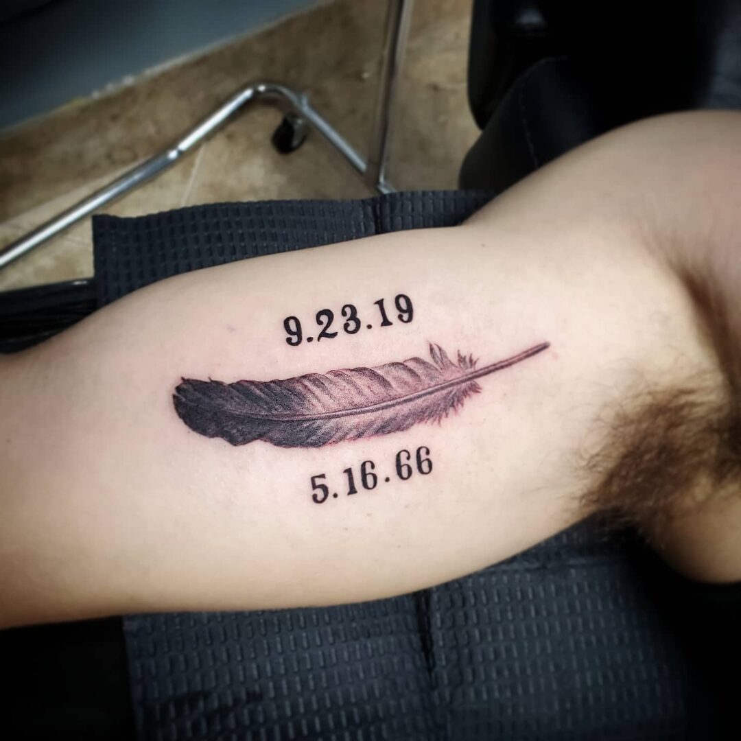 50+ Date Tattoo Ideas to Celebrate Life's Journey