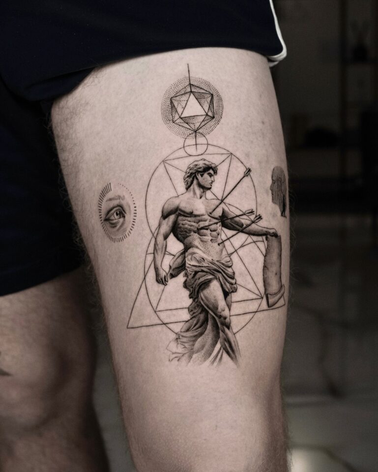 40+ Bold Thigh Tattoos for Men Every Guy Should See