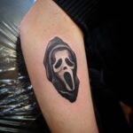 30+ Terrifyingly Small Horror Movie Tattoos for True Scary Film Fans
