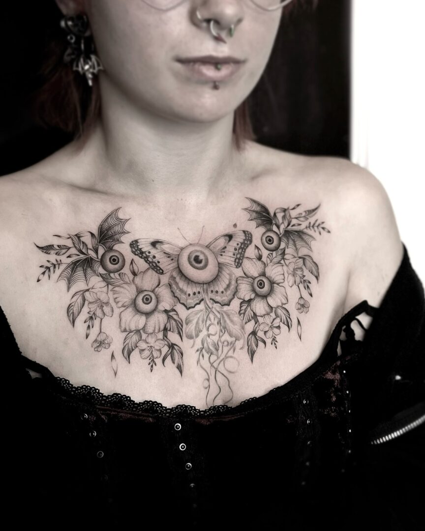 75+ Gothic Tattoo Ideas That Embrace Darkness, Mystery, and Elegance