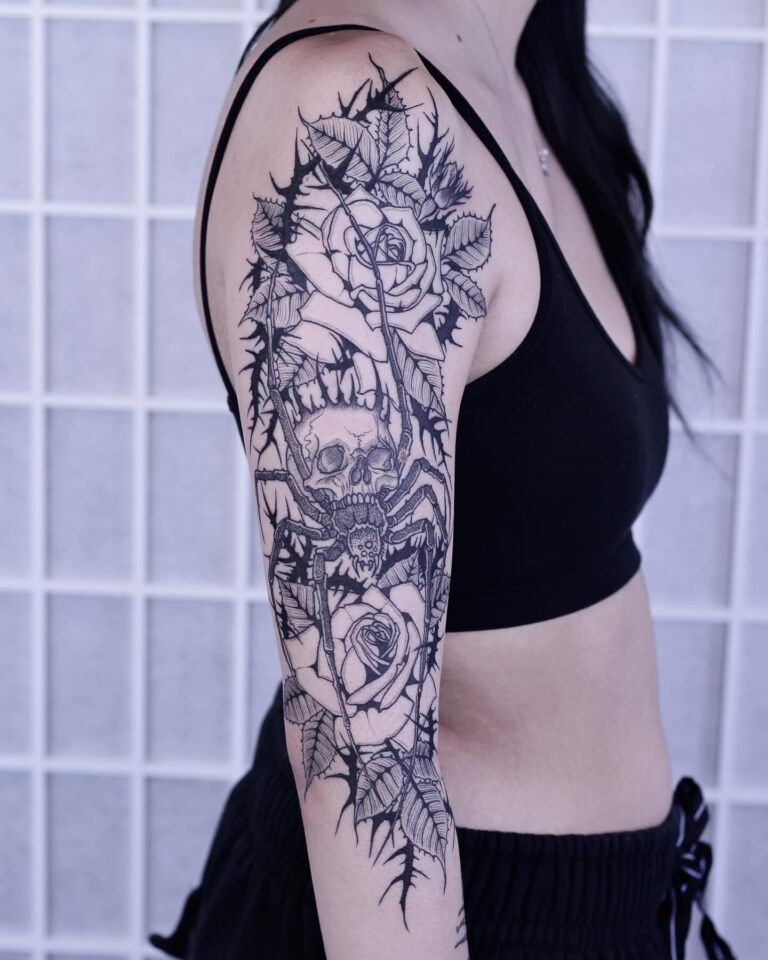 75+ Gothic Tattoo Ideas That Embrace Darkness, Mystery, and Elegance