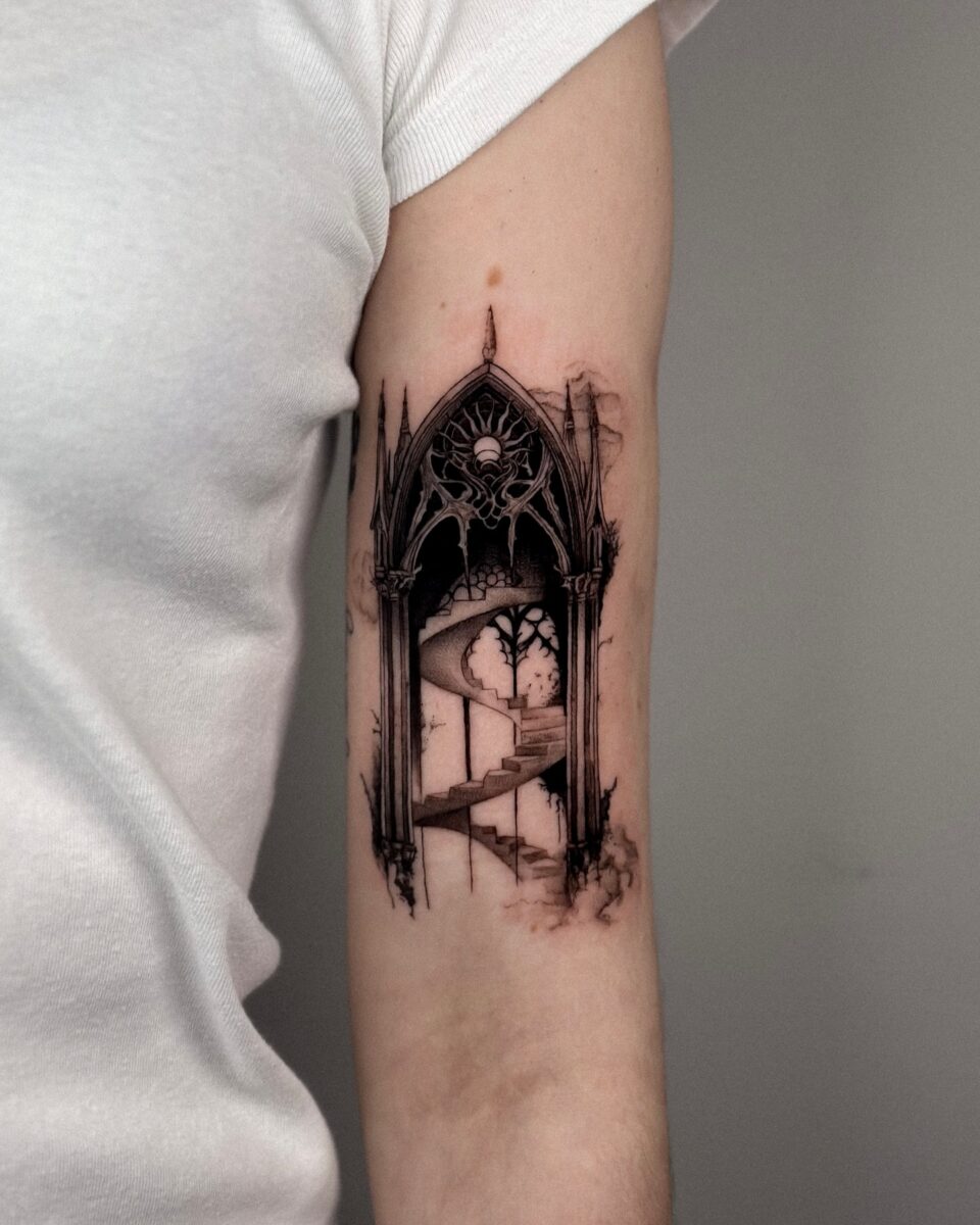 75+ Gothic Tattoo Ideas That Embrace Darkness, Mystery, and Elegance