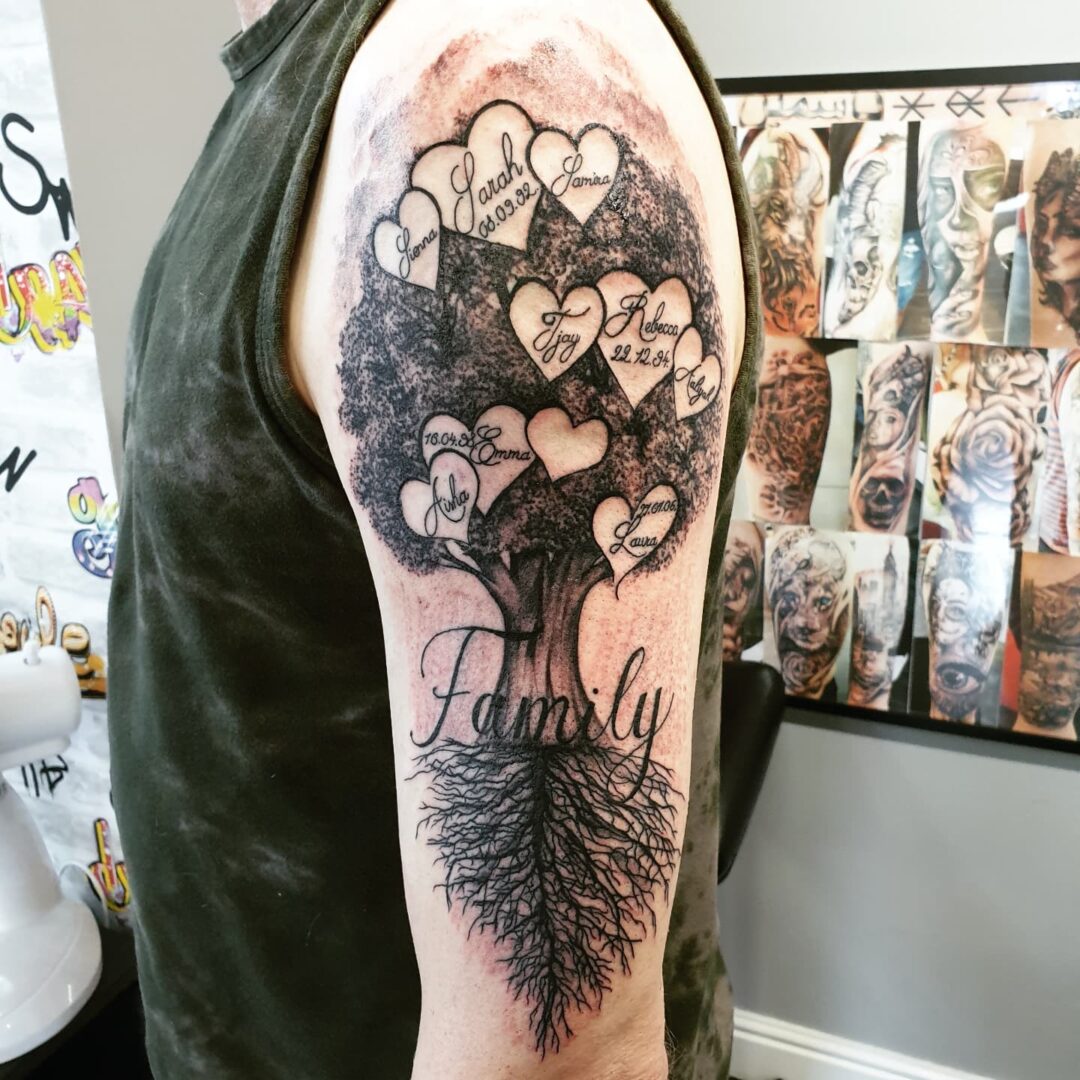 60+ Stunning Family Tree Tattoo Ideas to Honor Your Roots