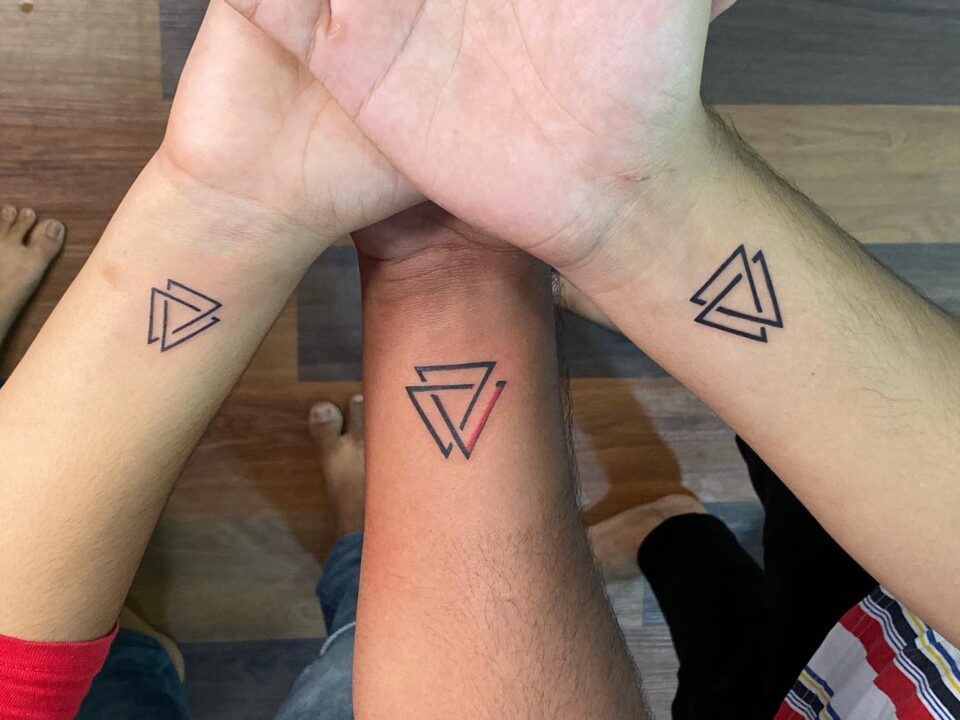 50+ Trio Tattoo Ideas for Friendship, Unity, and Unbreakable Bonds