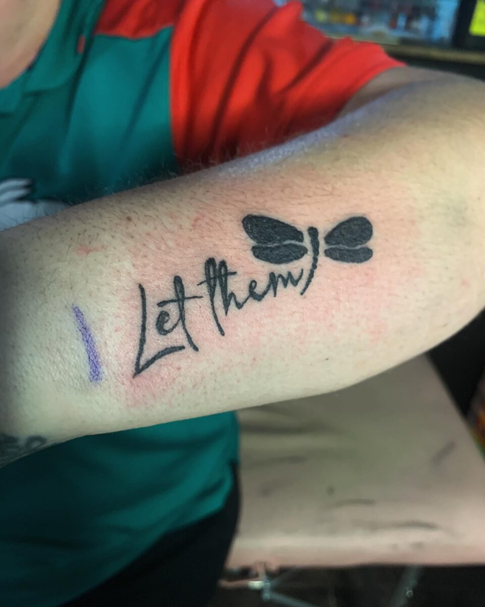 55+ Creative Let Them Tattoo Ideas for Self-Expression