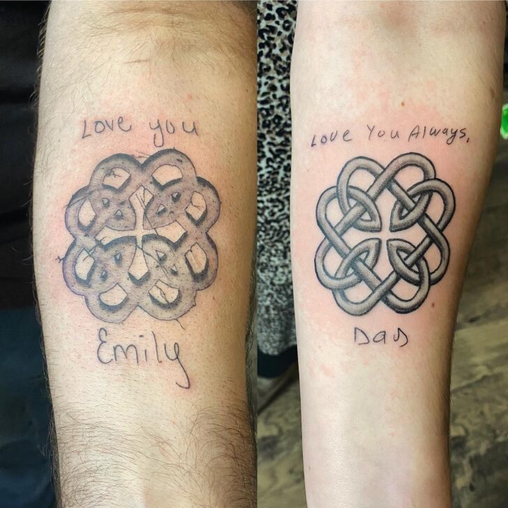 40+ Sweet Father Daughter Tattoo Ideas & Designs