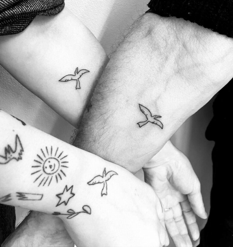 50+ Trio Tattoo Ideas for Friendship, Unity, and Unbreakable Bonds