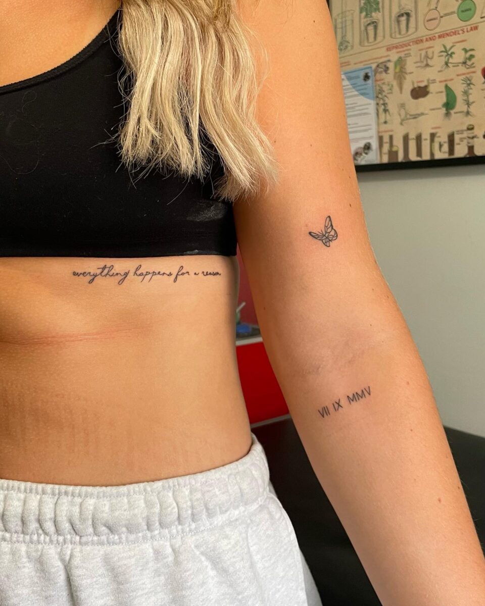 50+ Roman Numerals Tattoo Ideas to Ink Those Special Moments
