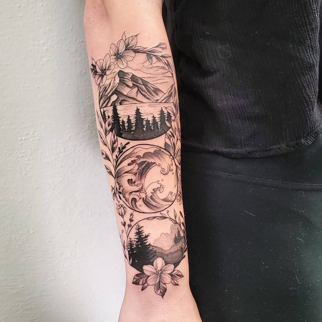 60+ Breathtaking Mountain Tattoo Ideas for Adventure Lovers