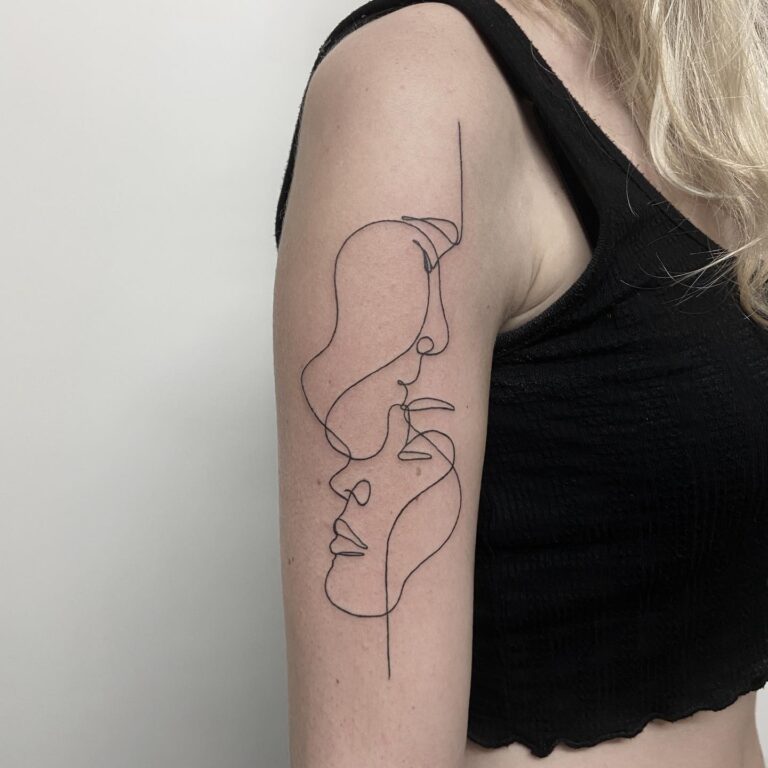 50+ One Line Tattoo Ideas for Minimal & Meaningful Ink