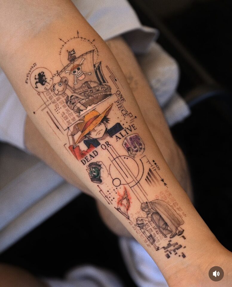 60+ Best Anime Tattoo Ideas Inspired by Your Favorite Characters