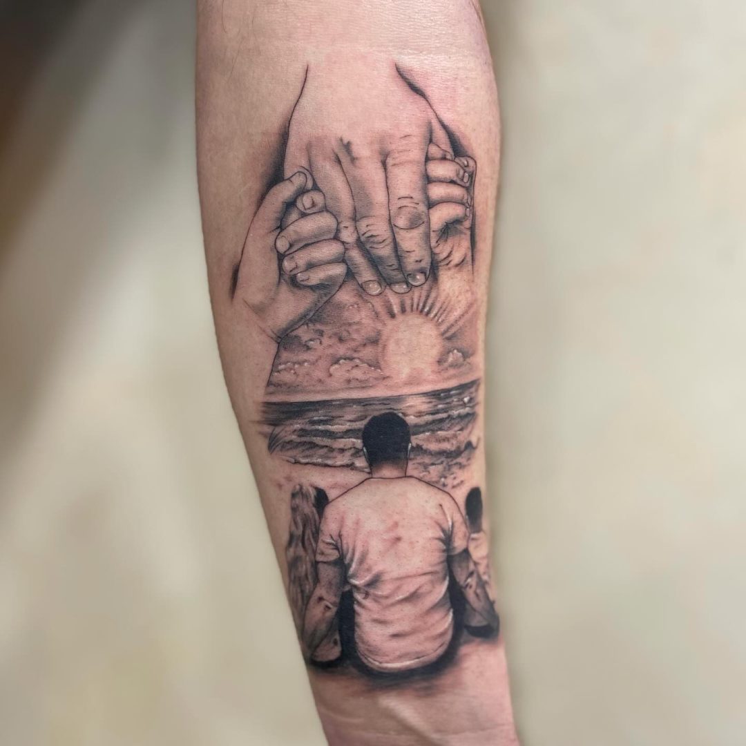 30+ Meaningful Family Tattoo Ideas for Men to Celebrate Loved Ones