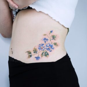 40+ Waist Tattoos for Women That Are Sexy, Chic, and Stylish