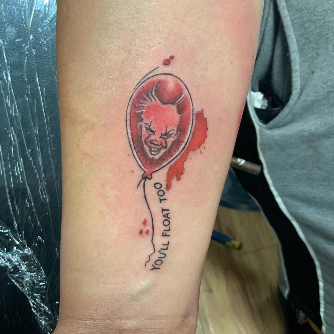 30+ Terrifyingly Small Horror Movie Tattoos for True Scary Film Fans