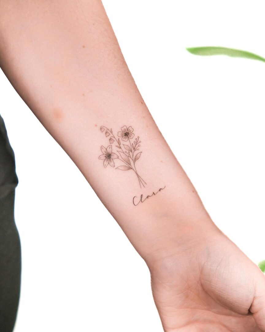 50+ Beautiful May Birth Flower Tattoo Ideas to Inspire You