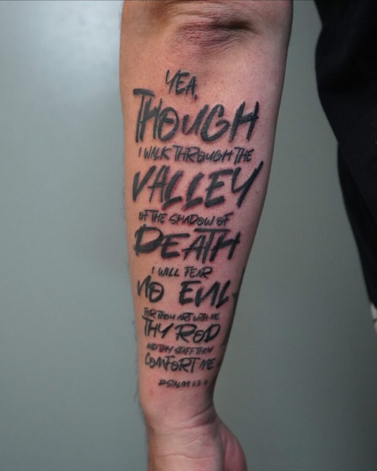 25+ Meaningful Quote Tattoos for Men that Inspire