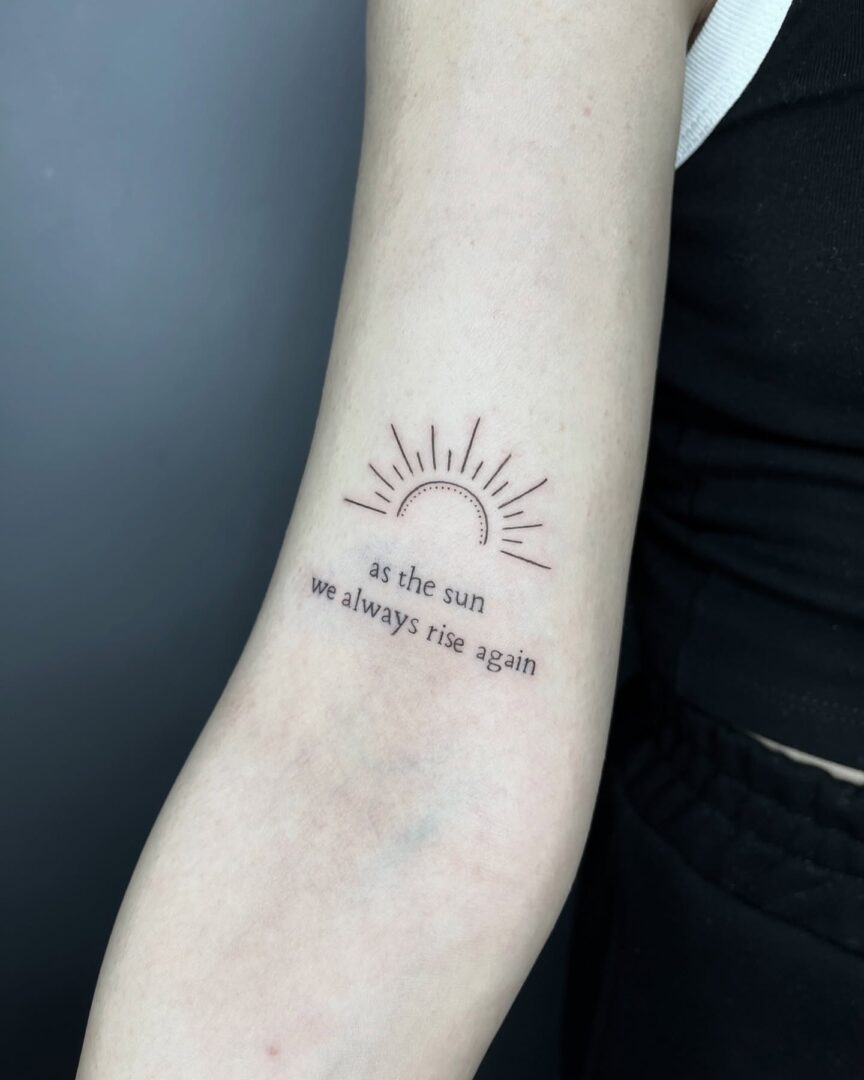 75+ Radiant Sun Tattoo Designs as Symbols of Strength and Positivity