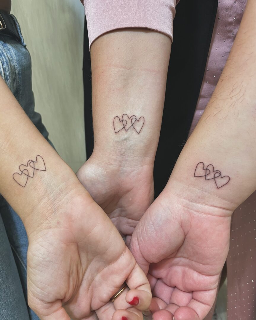 50+ Trio Tattoo Ideas for Friendship, Unity, and Unbreakable Bonds