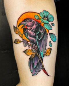 70+ Mysterious Raven Tattoo Ideas Full of Power & Meaning