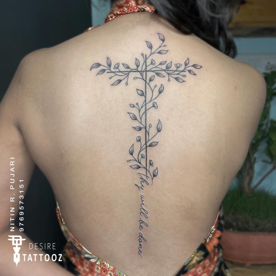 50+ Flowing Vine Tattoos That Are Elegant, Natural, and Full of Meaning