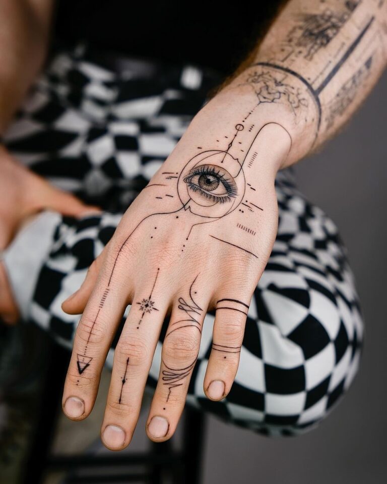 40+ Cool and Unique Hand Tattoos for Guys That Look Great