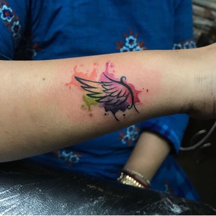 70+ Graceful Angel Wings Tattoo Ideas for Spiritual Souls