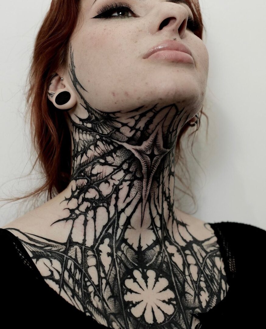 65+ Classy Neck Tattoos For Women You'll Love