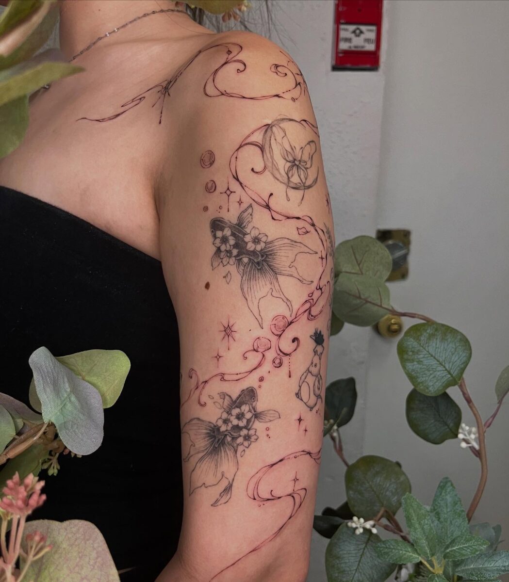 50+ Ethereal Tattoos That Feel Dreamlike, Delicate, and Otherworldly