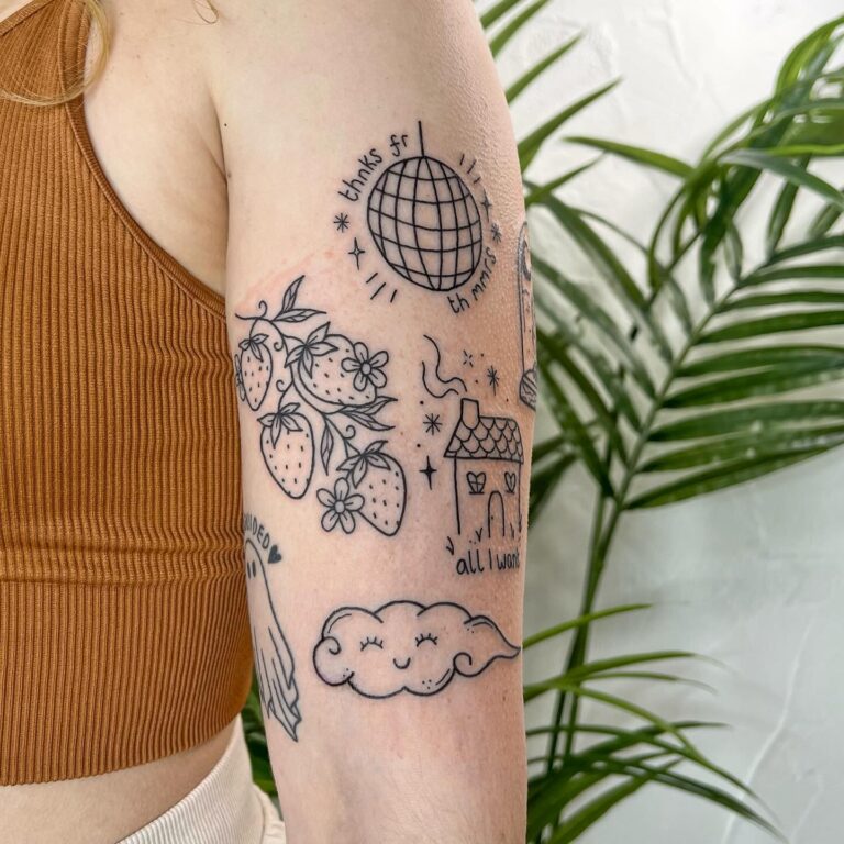 50+ Creative Patchwork Tattoo Ideas to Inspire One-of-a-Kind Tattoo