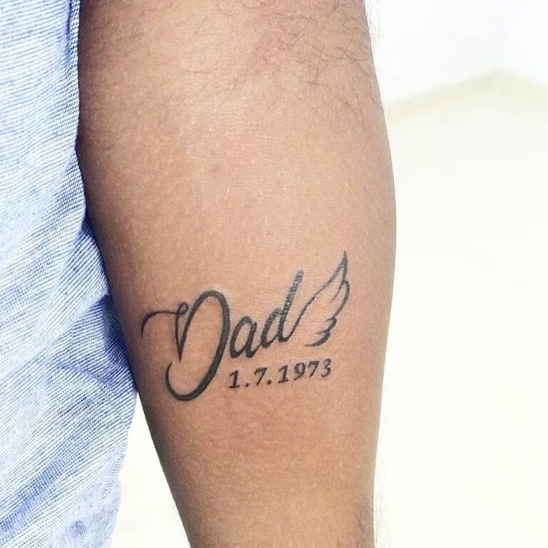 40+ Memorial Tattoos for Dad: Remembering a Father’s Love Forever
