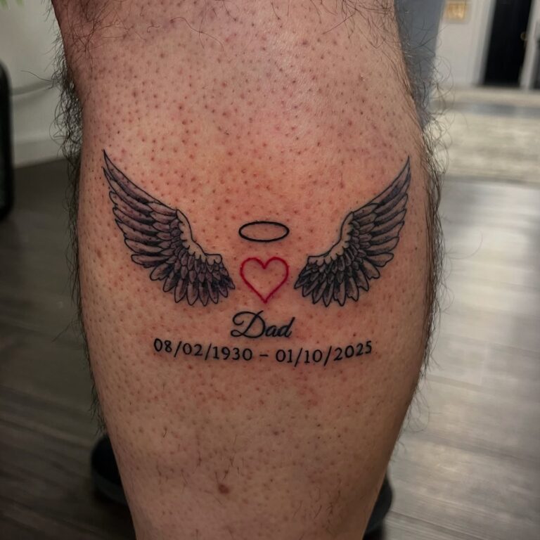 40+ Memorial Tattoos for Dad: Remembering a Father’s Love Forever